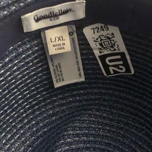 Goodfellow & Co | Accessories | Goodfellow Fedora Hat Navy Blue Lxl ...